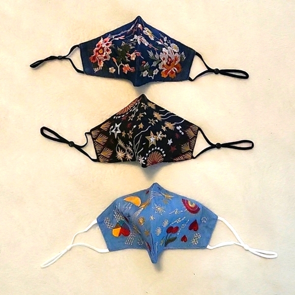 Johnny Was | Accessories | Johnny Was Face Masks Lot Of 3 | Poshmark